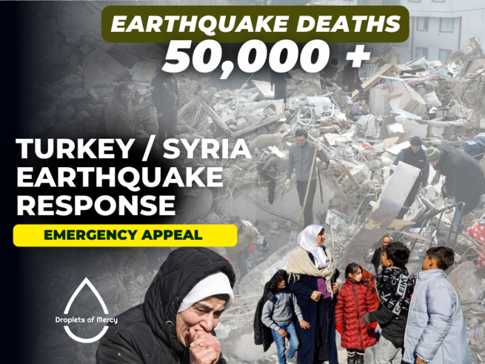 Turkey / Syria Earthquake Emergency Response | LaunchGood | LaunchGood
